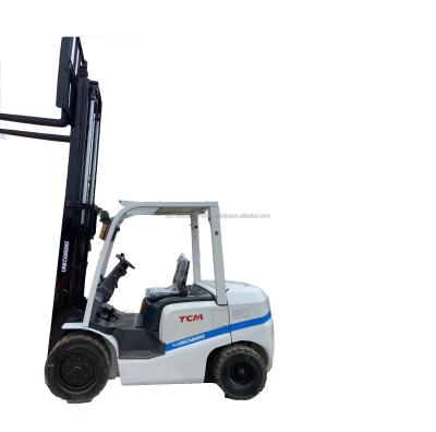 China TCM 30 Diesel Forklift 3 Ton Capacity Used Machine for Building Material Shops for sale