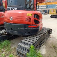 China Used Kubota KX155 Excavator 6 Ton Operating Weight Original Hydraulic Pump 2016 for sale