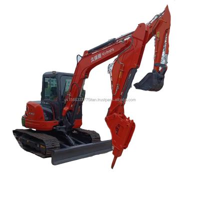China Used Kubota KX163 Excavator 6 Ton 0.22m3 Bucket Original Hydraulic Cylinder 2016 for sale