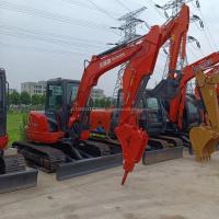 China Used Kubota KX163 Excavator 6 Ton 0.22m3 Bucket Original Hydraulic Cylinder 2016 for sale