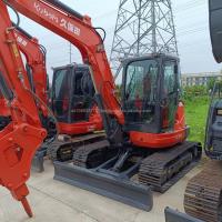 China Used Kubota KX163 Excavator 6 Ton 0.22m3 Bucket Original Hydraulic Cylinder 2016 for sale