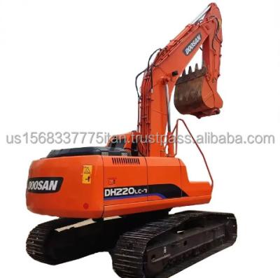 China Original Doosan DH220 Hydraulic Cylinder 22 Ton Excavator 98 kW Power 2016 for sale