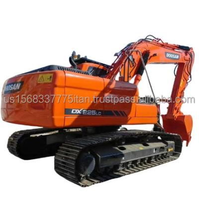 China Used Doosan DX225LC Excavator 22.5 Ton 1.5m³ Bucket 115kw Engine 2016 for sale