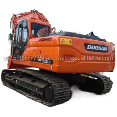 China Used Doosan DX225 Excavator 22.5 Ton Operating Weight 1.5m³ Bucket for Construction for sale