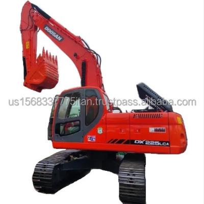 China Doosan DX225 DH225 Excavator 22.5 Ton 1.5m3 Bucket Low Hours 2016 for sale