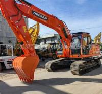 China Doosan DX225 22.5 Ton Used Excavator 2016 115kw Engine Construction Machinery for sale