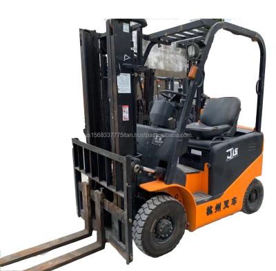 China Hangzhou H15 3 Ton Forklift 49 kW Diesel Used Machine for Building Material Shops for sale