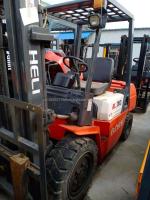 China Heli K30 3 Ton Diesel Forklift 2016 Model 49 kW Engine Used Machine for sale