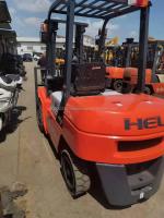 China Heli 3 Ton Diesel Forklift 2016 48kw Engine 2m Fork Length Used for sale