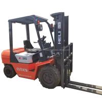 China Hangcha 4WD Rough Terrain Forklift 4500 kg 78 kW Diesel Engine Off Road Truck for sale