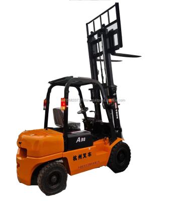 China HANGCHA A30 Diesel Forklift 4.5ton 78kw Used Affordable for Business for sale