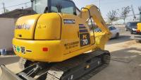 China Used Komatsu PC70 Hydraulic Excavator 7 Ton Crawler 0.3m3 Bucket 2016 Low Hours for sale