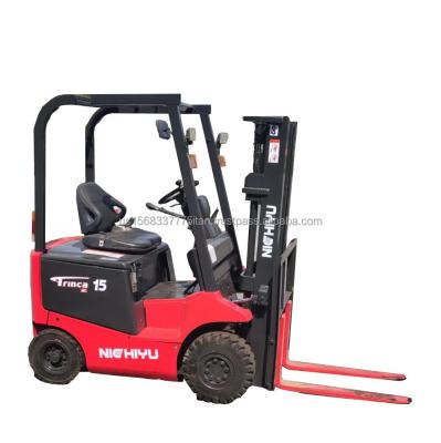 China Used NICHIYU Forklift 3 Ton 48 kW 2016 Low Hours 4500 kg for Worldwide Shipping for sale