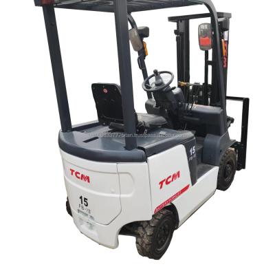 China TCM Forklift 3.5 Ton Diesel Engine 45 kW Power Good Condition for Building Material Shops for sale