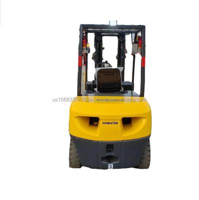 China Used Komatsu 30 Forklift 3 Ton 4.5M Lifting Height 1000MM Fork Length 2016 for sale