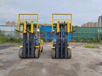 China Used Komatsu 30 Forklift 3 Ton 4.5M Lifting Height 1000MM Fork Length 2016 for sale