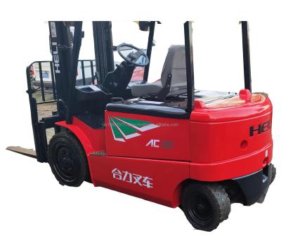 China Electric Forklift 2 Ton Load Capacity 4m Lift Height Duplex Triplex Mast for sale