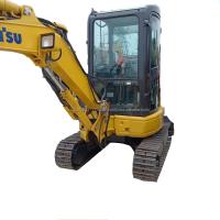 China Komatsu PC30MR 3 Ton Mini Excavator 3000 kg Operating Weight Used Hydraulic Crawler 2016 for sale