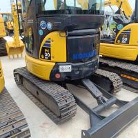 China Komatsu PC30MR 3 Ton Mini Excavator 3000 kg Operating Weight Used Hydraulic Crawler 2016 for sale