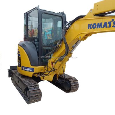 China Used Komatsu PC30MR 3 Ton Mini Excavator 2016 with Original Hydraulic Valve for sale