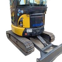 China Komatsu PC30MR Mini Excavator 3 Ton Used Crawler Excavator 2016 Year 110 kW for sale