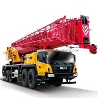 China Used SANY 80 Ton Crane 80t Rated Loading Capacity 215kw Engine 2016 Year for sale