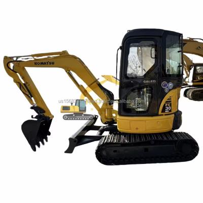 China Komatsu PC30MR Hydraulic Mini Excavator 3 Ton 110 kW with Original Hydraulic Valve for sale