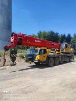China Used SANY 80 Ton Crane 2016 215kw Engine Low Hours 0-2000 Max Lifting Height 4.5m for sale