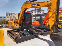 China Second-hand Sany SY75C Pro Excavator 9 Ton 0.32m3 Bucket 0-2000 Hours 2016 for sale