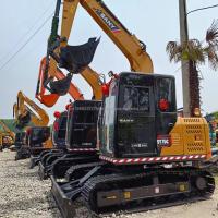 China Second Hand Sany SY75C Excavator 0.32m3 Bucket 7500kg Weight 43kw for Sale for sale