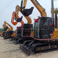 China SANY SY75C Excavator 9 Ton with Original Hydraulic Pump 43 kW for Construction for sale