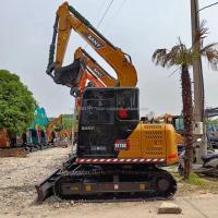 China SANY SY75C Excavator 9 Ton with Original Hydraulic Pump 43 kW for Construction for sale