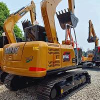 China SANY SY95C Pro Excavator 9 Ton Operating Weight 2016 Year 36 kW Power ISUZU Engine for sale