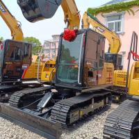 China SANY SY95C Pro Excavator 9 Ton Operating Weight 2016 Year 36 kW Power ISUZU Engine for sale