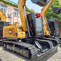 China SANY SY95C Pro Excavator 9 Ton Operating Weight 2016 Year 36 kW Power ISUZU Engine for sale