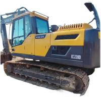 China Volvo EC220 22 Ton Used Excavator 2016 119 kW Original Hydraulic Cylinder for sale