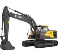 China Volvo EC220 EC240 Excavator 22ton Operating Weight 119kw Power Original Design for sale