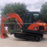 China Doosan DX60 6 Ton Excavator 2016 0-2000 Hours Original Hydraulic Components for sale