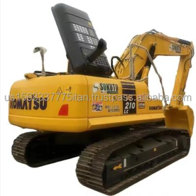 China Komatsu PC210 Excavator 21 Ton 1.5M³ Bucket Original Hydraulic Valve 119kw for sale