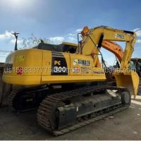 China Used Komatsu PC300-7 PC300-8 Excavator 30 Ton Digger with Original Hydraulic Valve 178kw for sale
