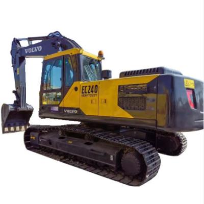 China VOLVO EC240 Second Hand Crawler Excavator 24 Ton 1.1m3 Bucket for Agriculture for sale