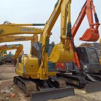 China Komatsu PC56 5.6 Ton Mini Crawler Excavator 21 kW Original Hydraulic Pump Japan for sale