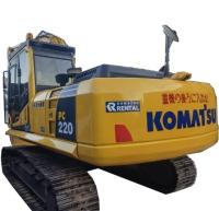 China Used Komatsu PC220 Excavator 2016 22 Ton 1.2m3 Bucket Original Shape Painted Good Performance for sale