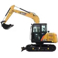 China Sany SY75C Pro SY75 Excavator 7 Ton 0.32M3 Bucket Low Hours 2016 for sale