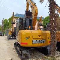 China Sany SY75C Pro SY75 Excavator 7 Ton 0.32M3 Bucket Low Hours 2016 for sale