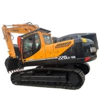 China Hyundai 220LC-9S Used Crawler Excavator 22 Ton 1.22m3 Bucket Original Hydraulic Cylinder for sale