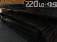 China Hyundai 220LC-9S Excavator 22ton Operating Weight 113kw Excellent Condition Original Valve for sale