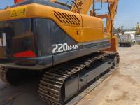 China Hyundai 220LC-9S Excavator 22ton Operating Weight 113kw Excellent Condition Original Valve for sale