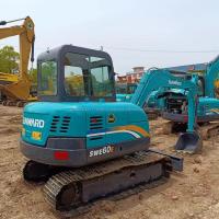 China Used SWE60E 6 Ton Excavator 2016 with Original Hydraulic Cylinder 36.2kw for sale