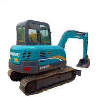 China 6 Ton SWE60E Hydraulic Crawler Excavator 0.34m³ Bucket 36.2kw Engine Used for sale
